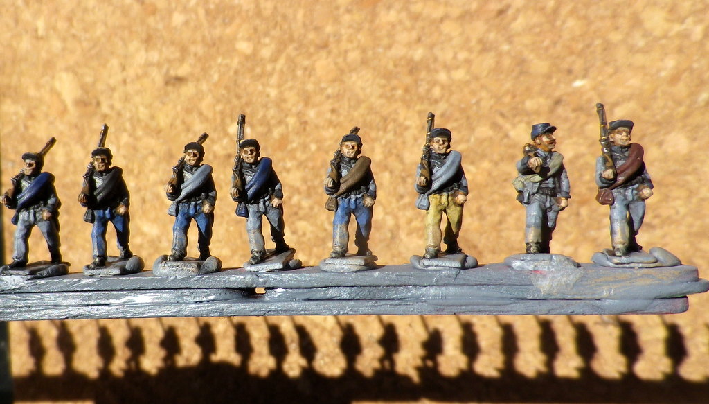 Gunners wargaming: 15mm ACW Infantry