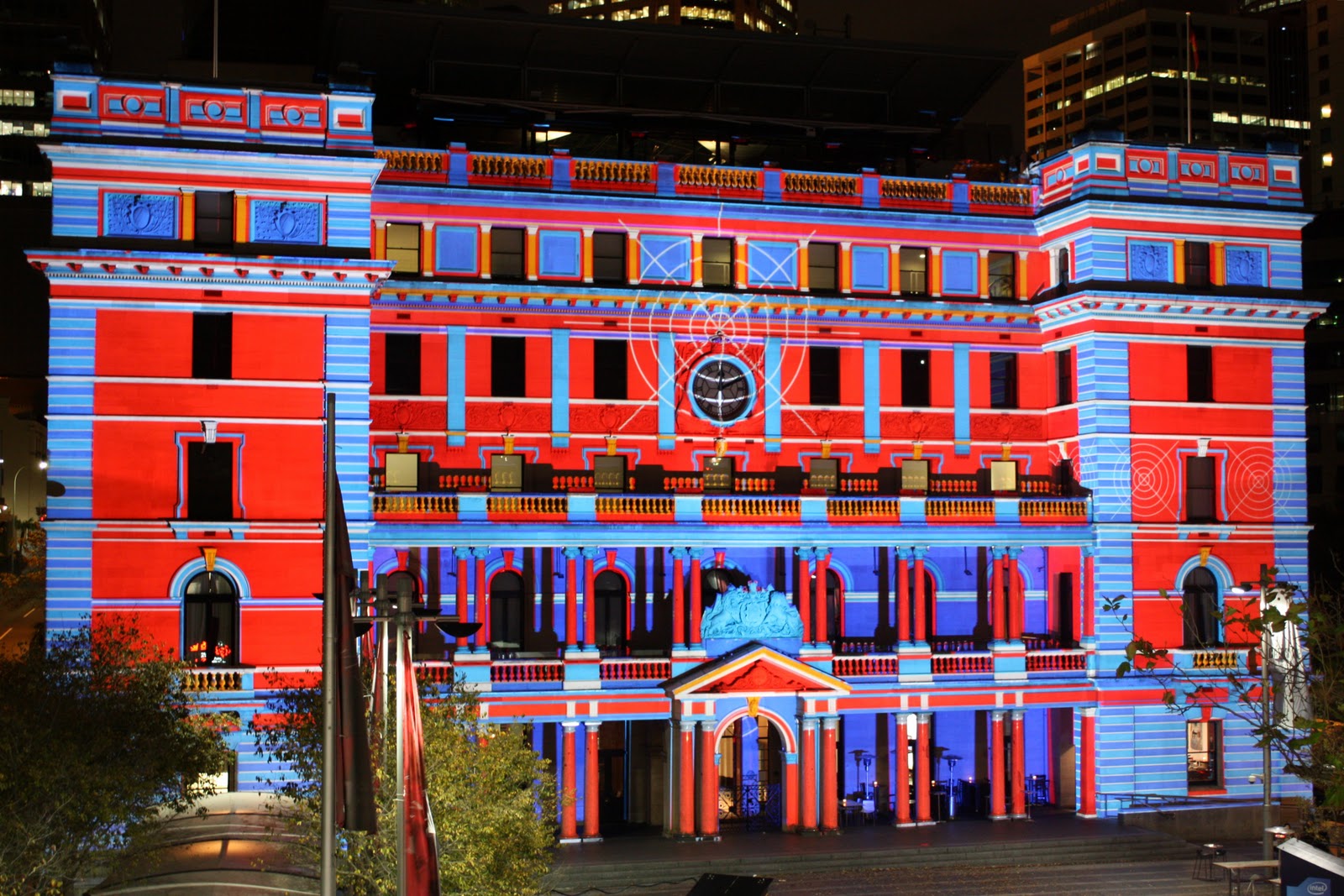 Sydney - City and Suburbs: Customs House, Vivid Sydney