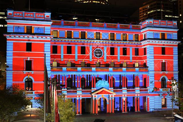 Sydney - City and Suburbs: Customs House, Vivid Sydney