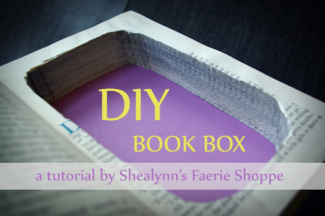 DIY Book Box {Tutorial} - Shealynn's Faerie Shoppe