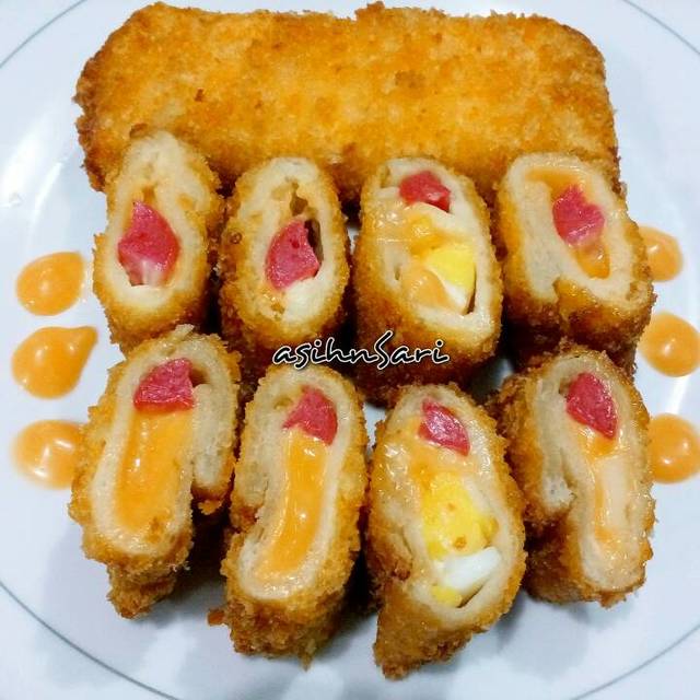 Risol Roti Tawar Sosis Mayonnaise Mudah gak pake Ribet