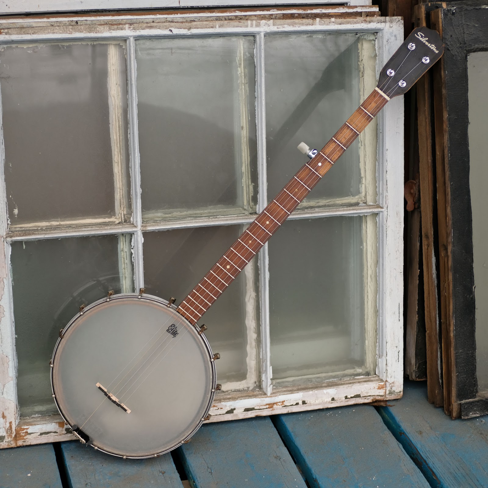 1950s Kay-made Silvertone 5-String Banjo