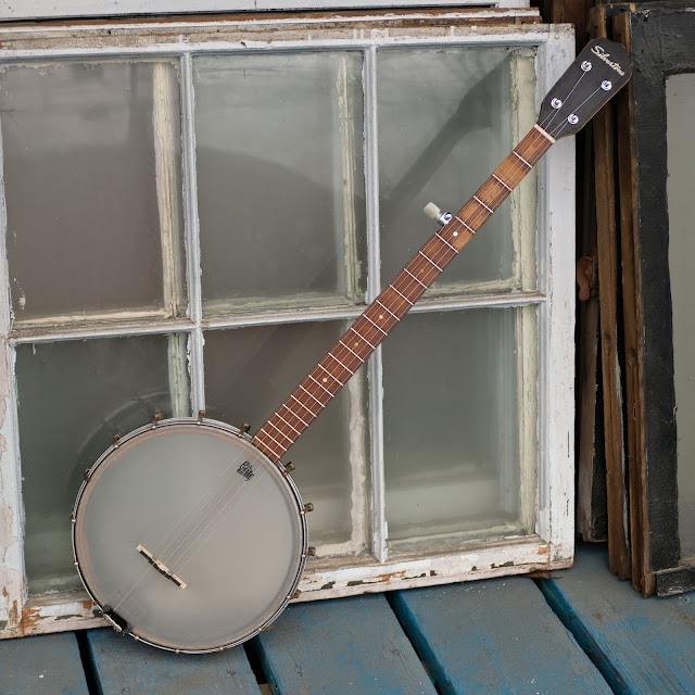 1950s Kay-made Silvertone 5-String Banjo