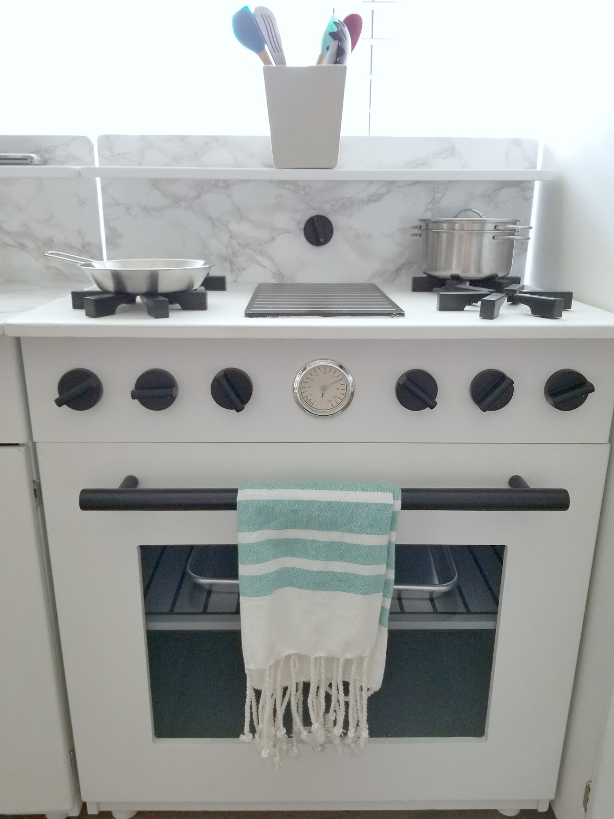 Duo Ventures: DIY Play Kitchen Makeover