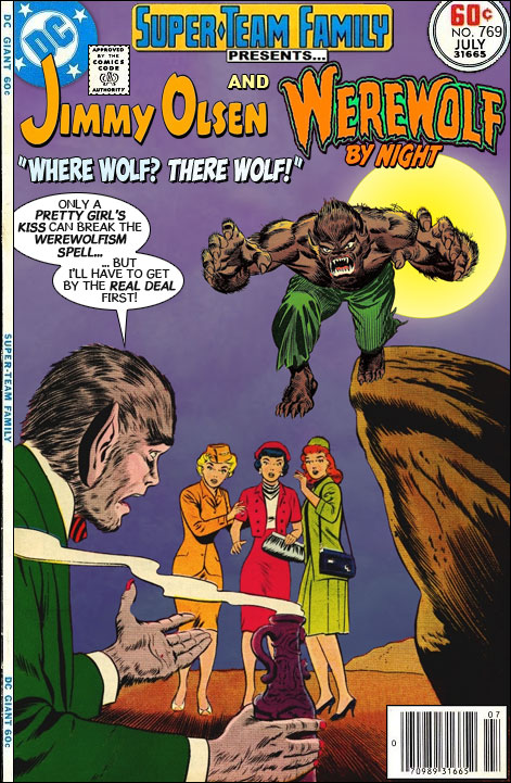 Super-Team Family: The Lost Issues!: Jimmy Olsen and Werewolf By Night