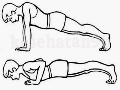 Cara Push Up yang benar dan manfaatnya