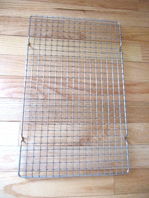 Sew Many Ways...: Thrifty Thursday...Cooling Rack For Earrings