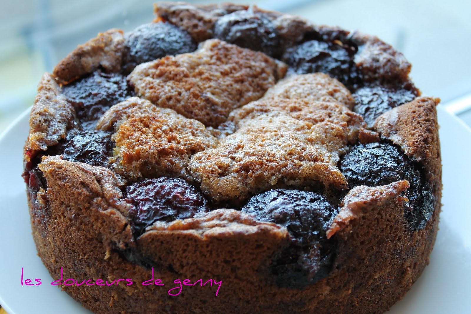 Les douceurs de genny: GÂTEAU AUX PRUNES
