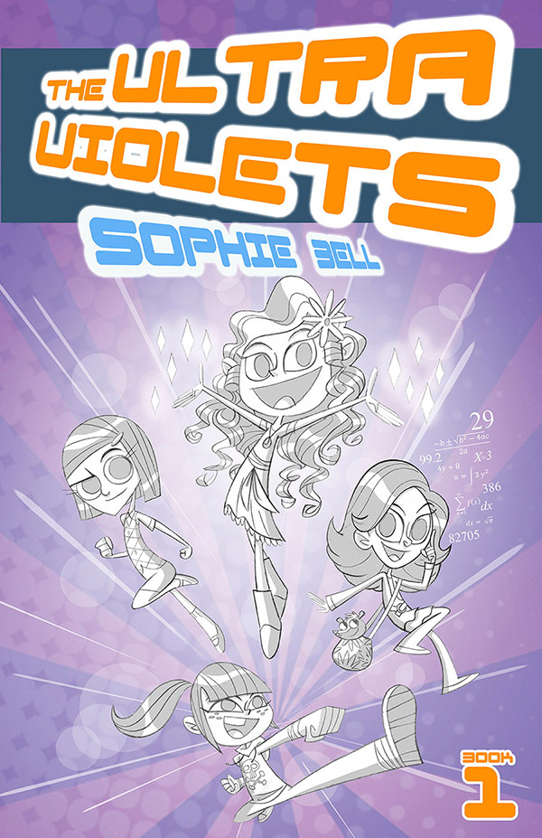 CHRIS BATTLE ILLUSTRATION: The ULTRA VIOLETS are here!