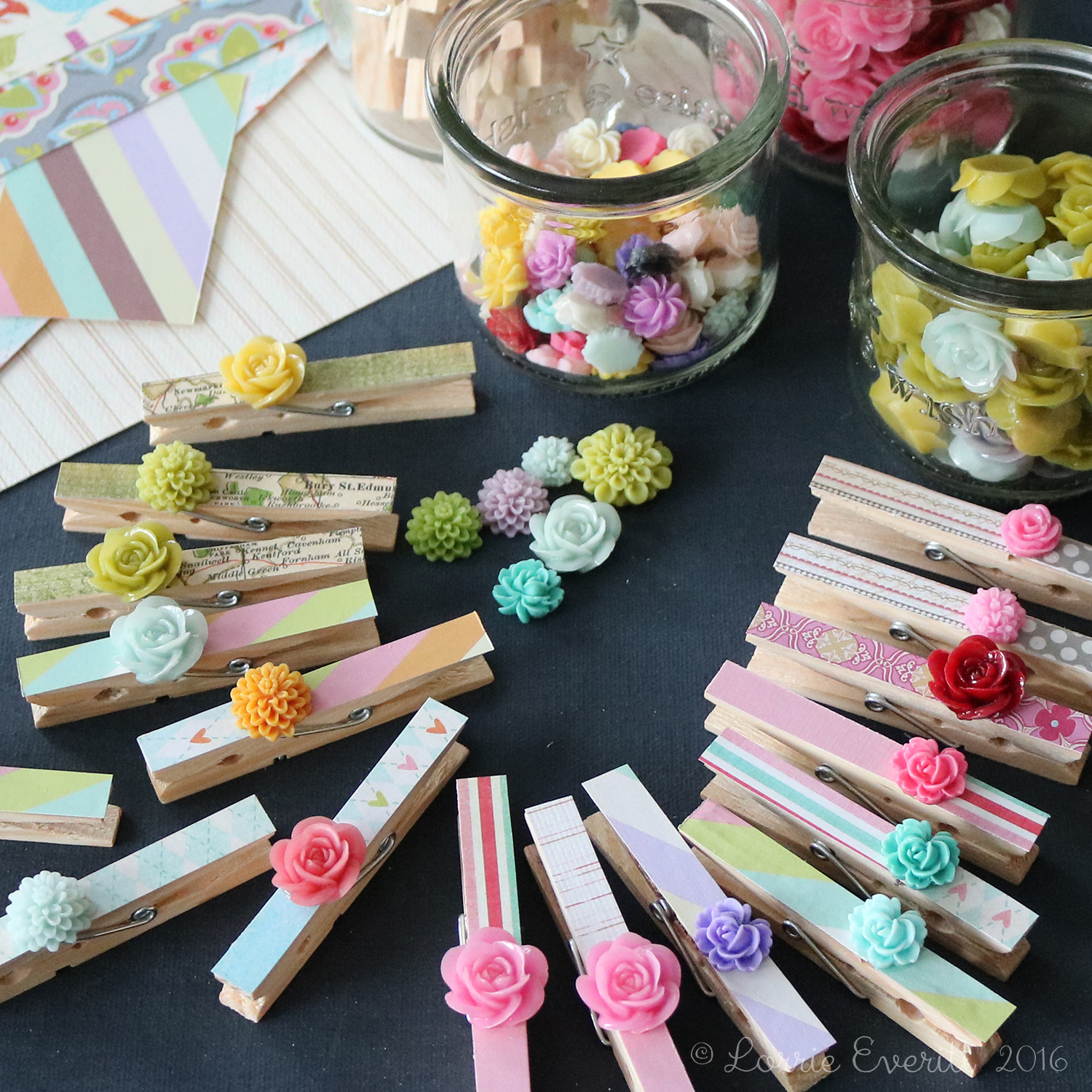 Lorrie Everitt Studio: Use up your craft stash inspiration - part one.