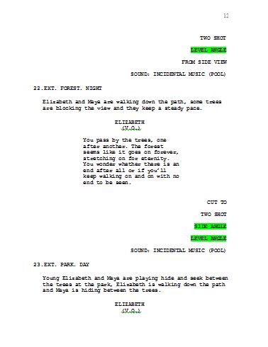 Unit 11 Script Writing for Media Products