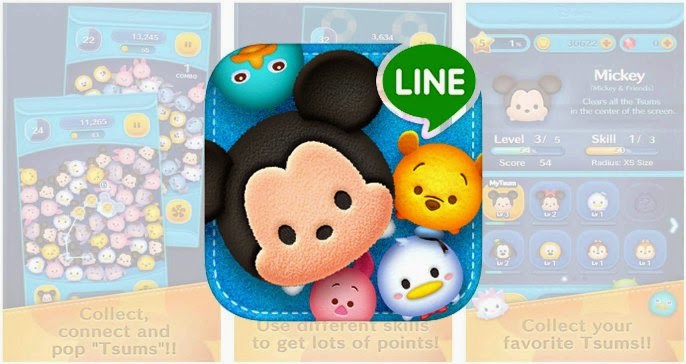 LINE Disney Tsum Tsum 1.0.4 Puzzle Game for iPhone & iPad - CyBerTekno ...