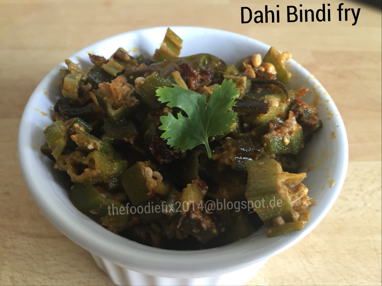 Amu's - The Foodie Fix: Dahi Bindi Fry