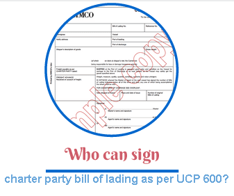 Bill Of Lading Ucp 600