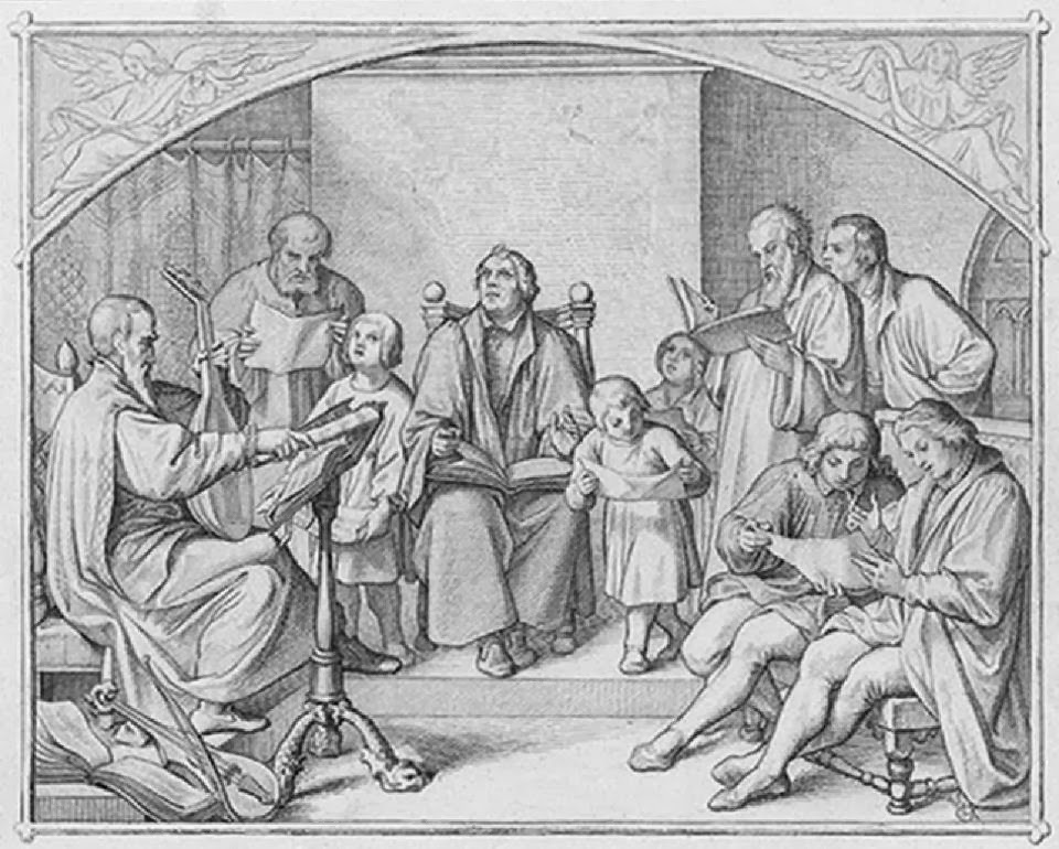 διαθηκη: Luther's Small Catechism and Lent