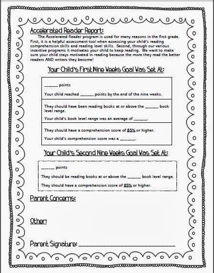 Teaching With Terhune: Ready for Parent/Teacher Conferences!