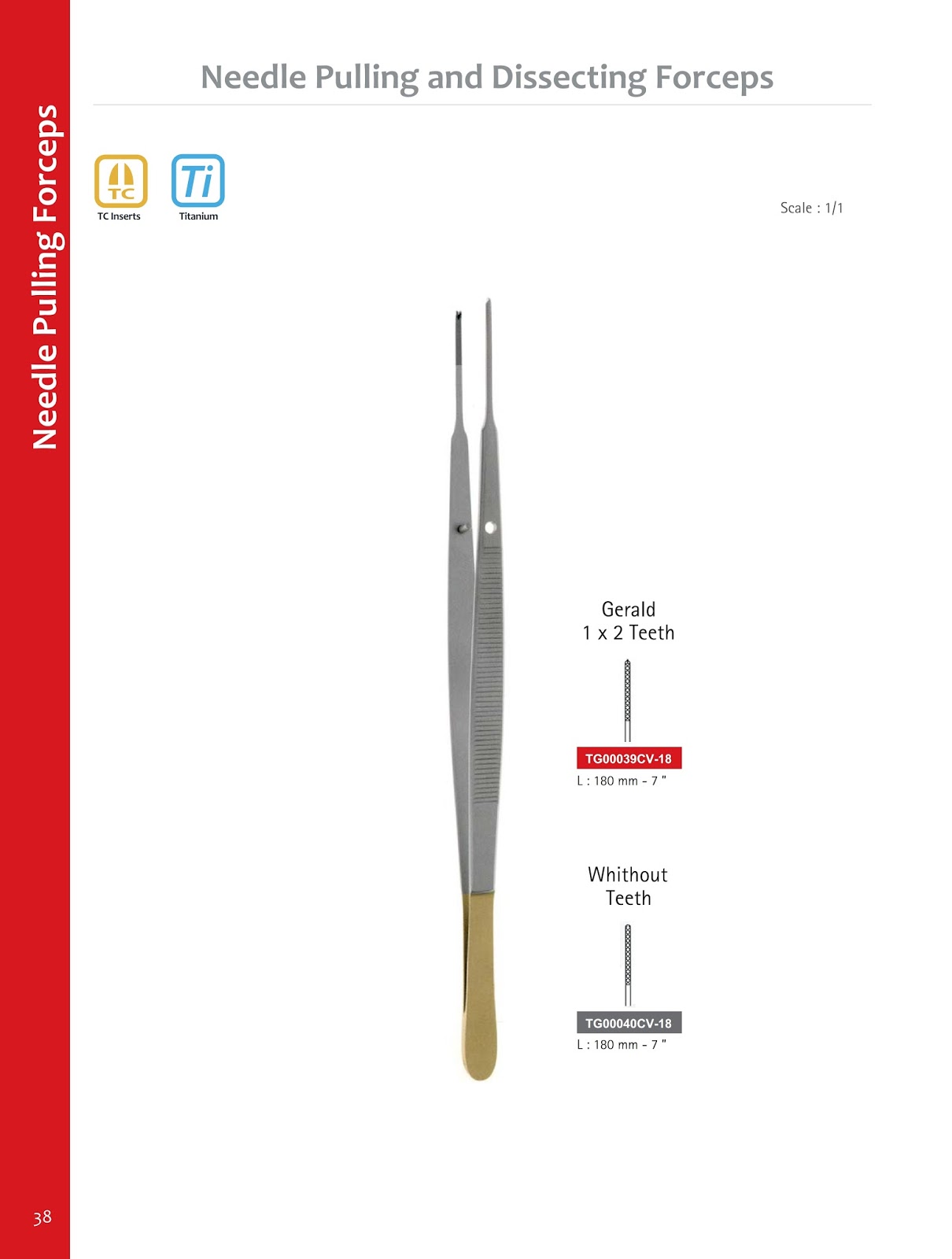 Gerald Tissue Forceps