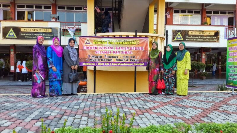 Kantin SMK BSD 1 @ Kafe BSD One: Pelancaran Kempen "1 Murid 1 Bekas" (1M1B)