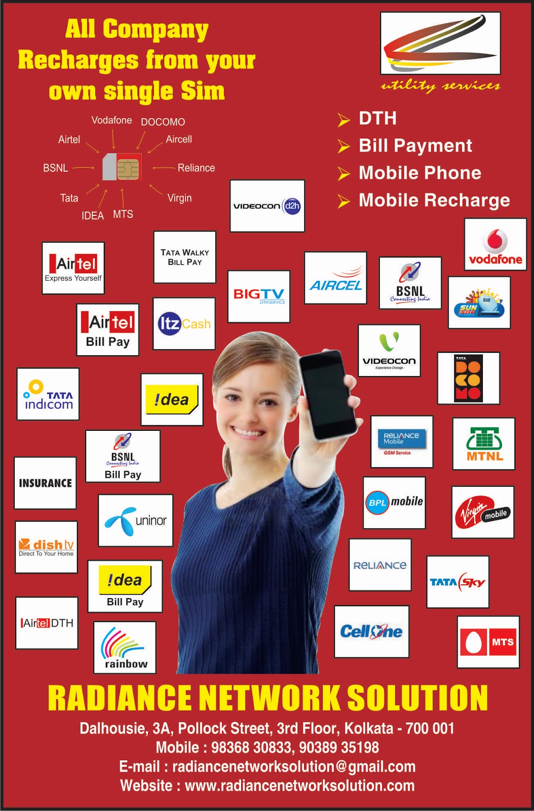 SINGLE SIM ALL RECHARGE SYSTEM IN INDIA __WE ARE THE LARGEST COMPANY IN ...