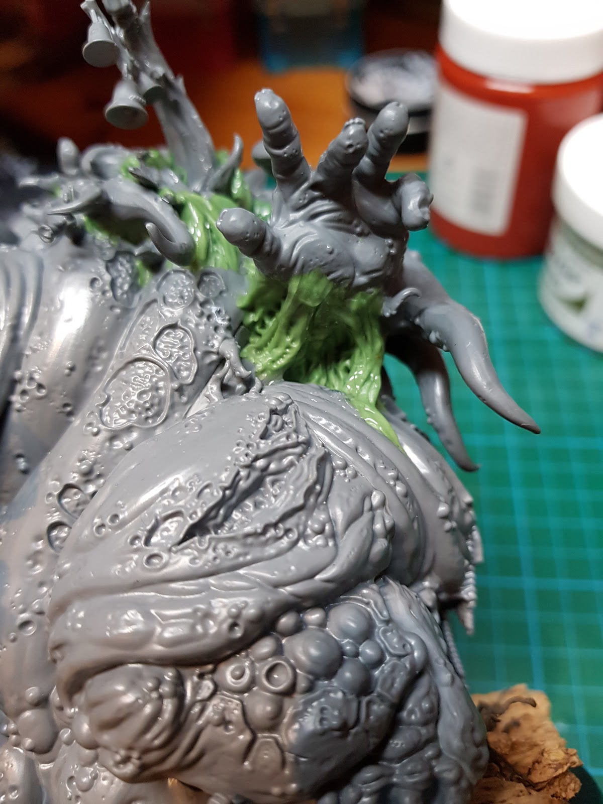 Great Unclean One, my completed model, construction and inspiration.