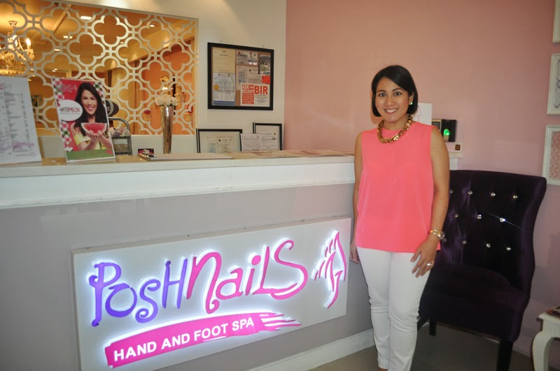 My Pampering Experience at Posh Nails Perea - Rochelle Rivera