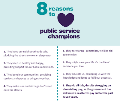 Oxford City Branch of UNISON: 8 Reasons to love public service staff.