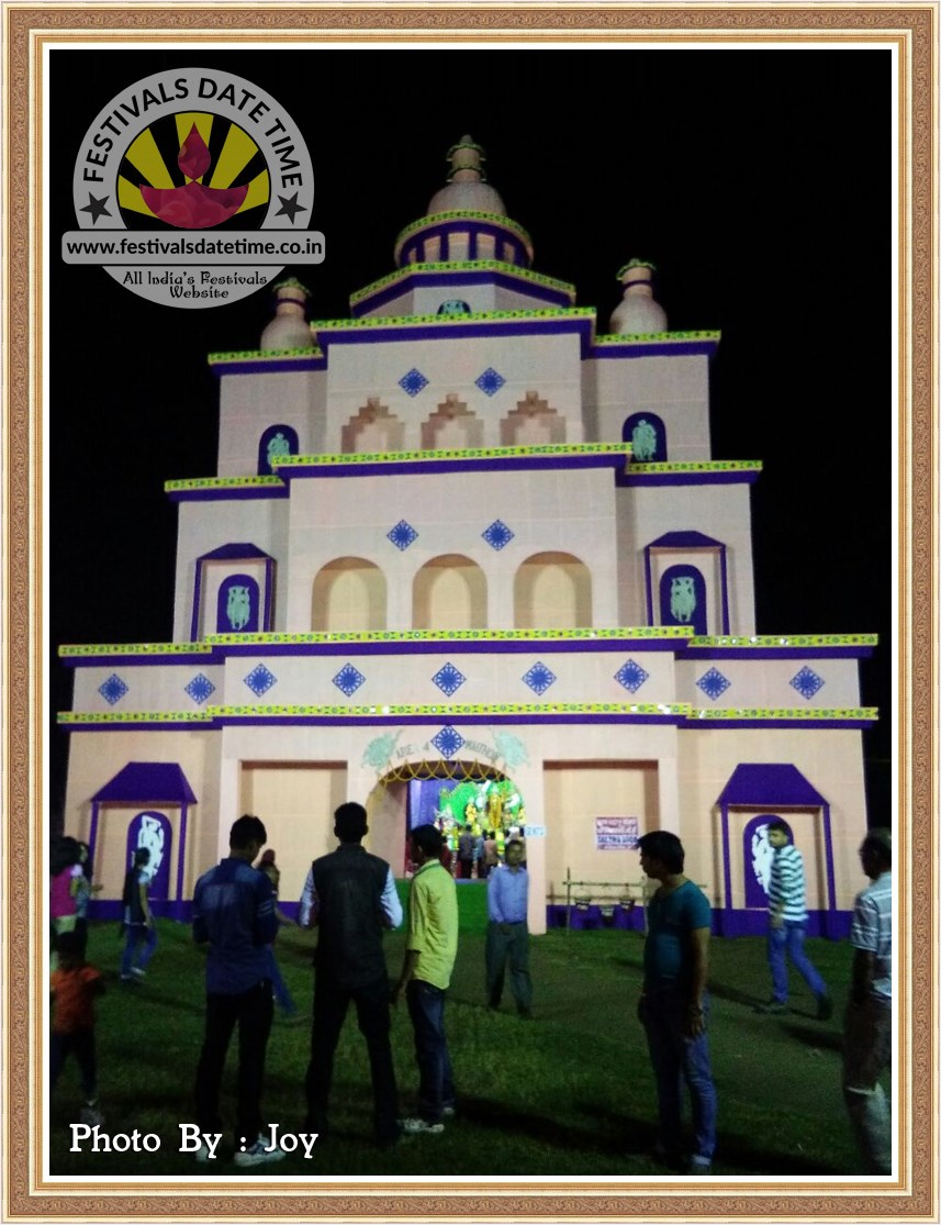 Mathions, Dhanbad Durga Pandal Design Photo in Jharkhand - WhatsApp ...