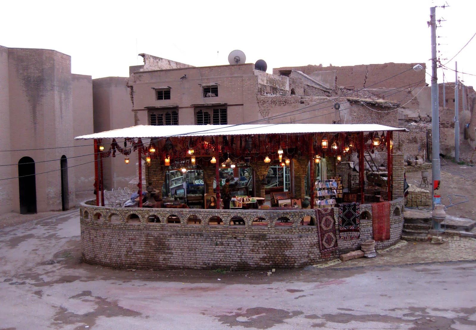 kurdistanart: Antiq Kala shop, Erbil Citadel ~ Erbil south of Kurdistan