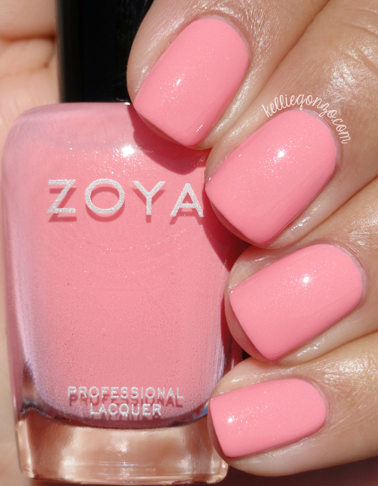 KellieGonzo: Zoya Spring 2016 Petals Collection Swatches & Review