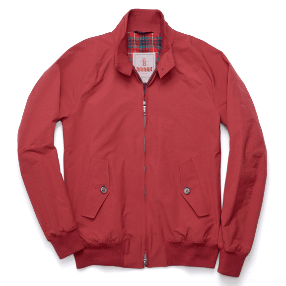 red baracuta g9 jacket