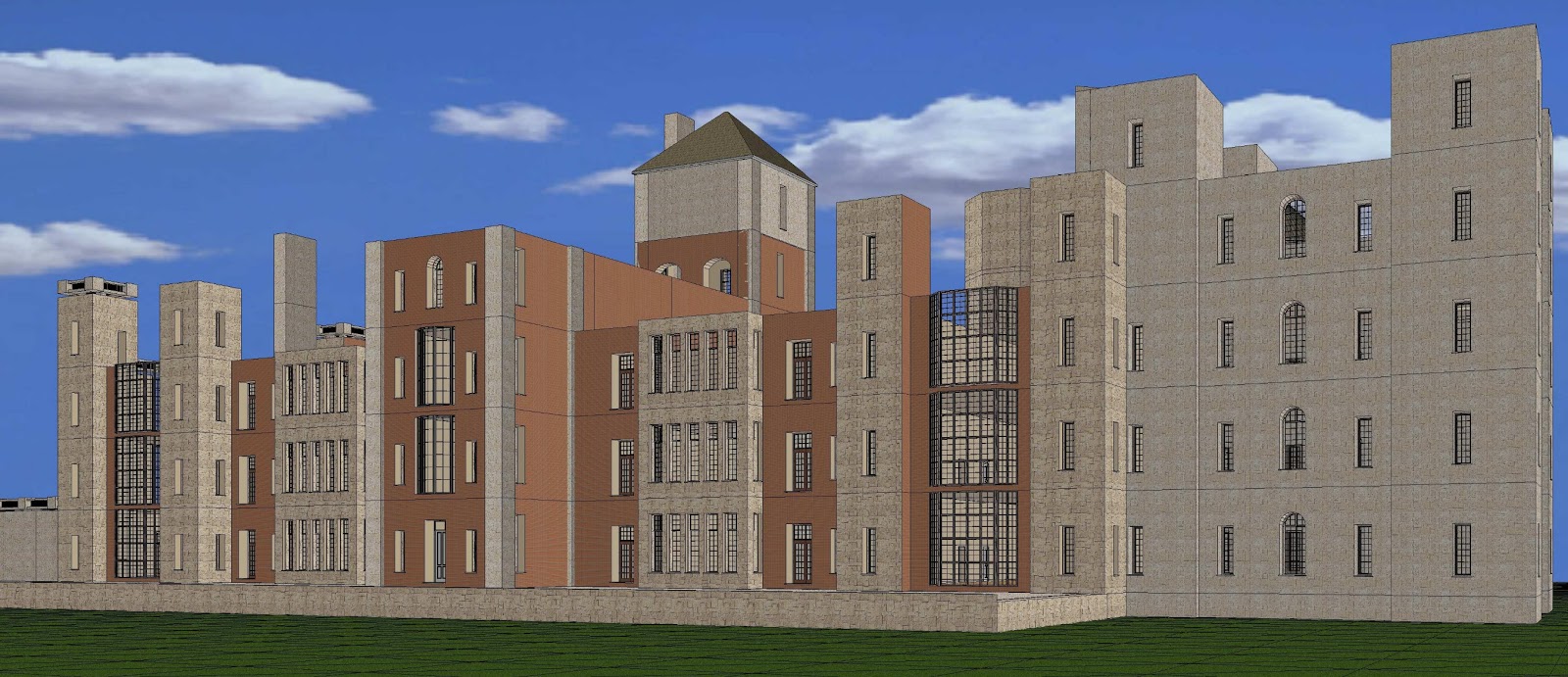 Lord Foxbridge ...in progress: Floor Plans: Foxbridge Castle