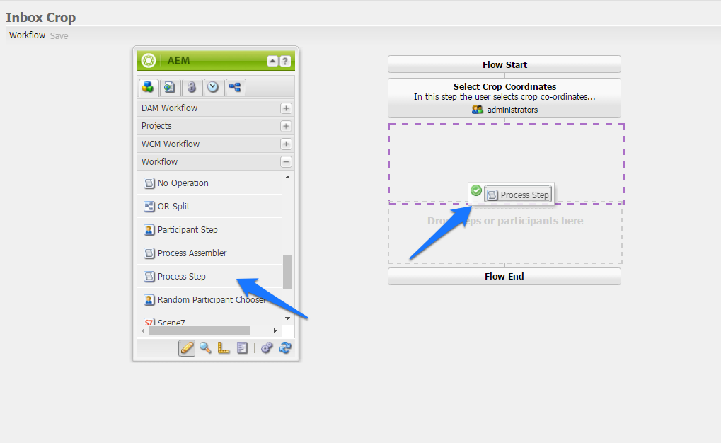Experiencing Adobe Experience Manager Aem Cq Aem Cq 56 Crop Images In A Workflow Step