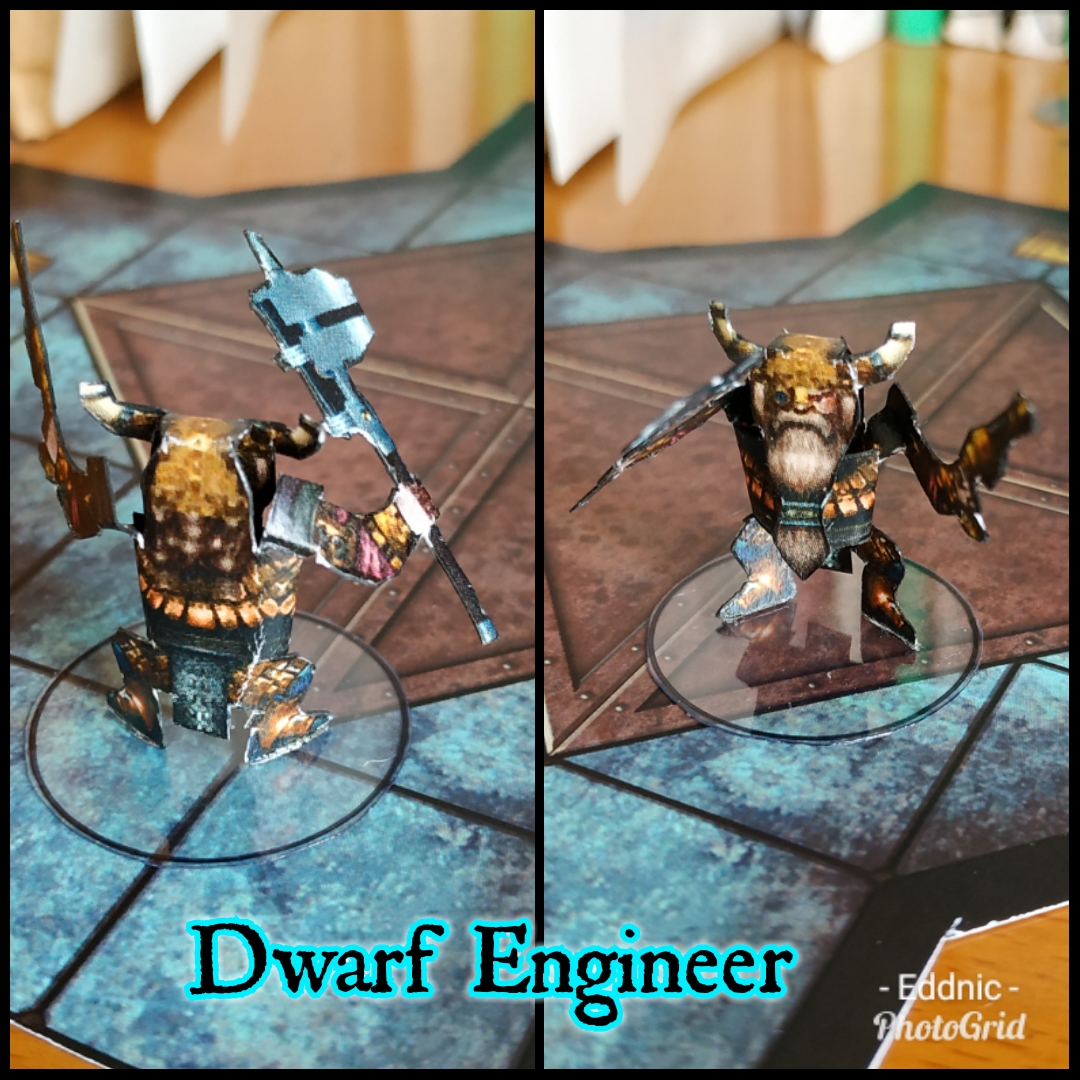 Fantasy Paper Miniature Models