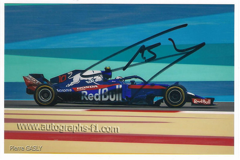 Autographs-F1: Pierre GASLY