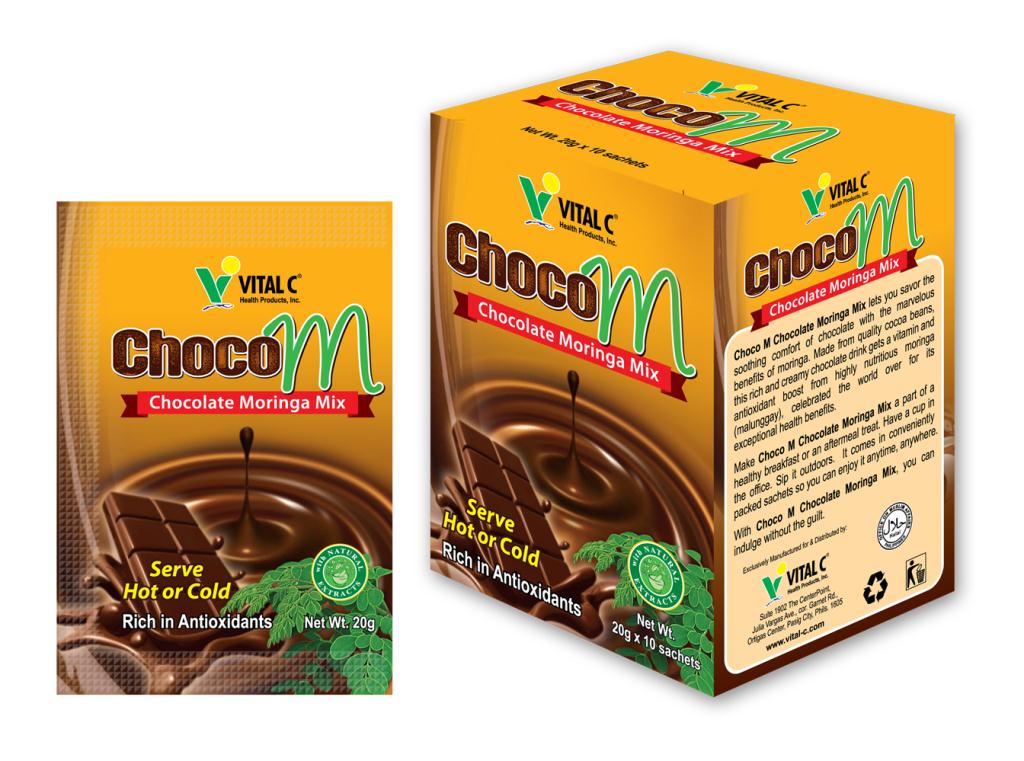 Choco M: Chocolate Moringa Mix ~ Save Your Health | Vital-C