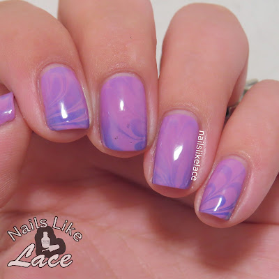 NailsLikeLace: Invisible Water Marble
