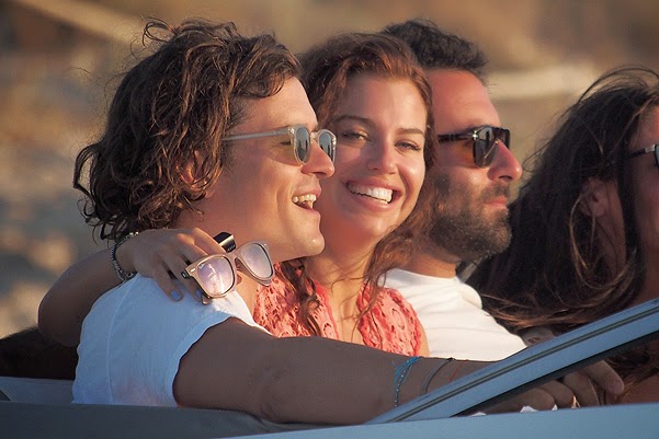 Orlando Bloom rested with the ex-wife of alleged lover Kerr