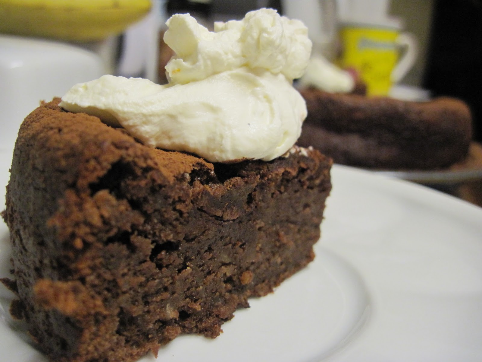 The Sugar Lump: Chocolate & Chestnut Flourless Cake