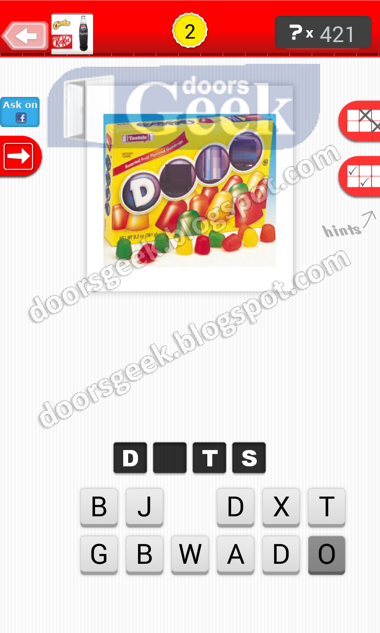 Guess The Food [Level 35-2] answer ~ Doors Geek