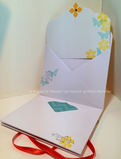 Trinity Designs: Happy Hello Envelope Scrapbook - Video Tutorial