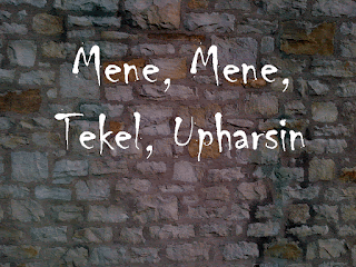 Sheepspeak: sermons, articles, and papers: Daniel 1-5: Mene, Mene ...