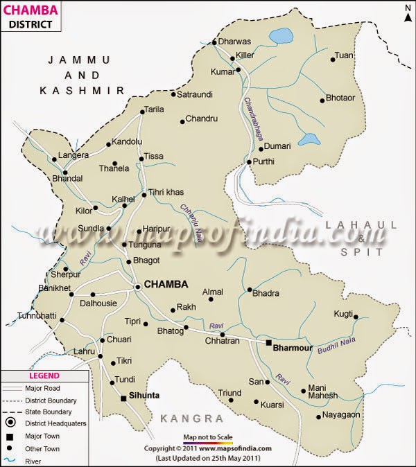 History of District Chamba | Himachal Pradesh General Studies