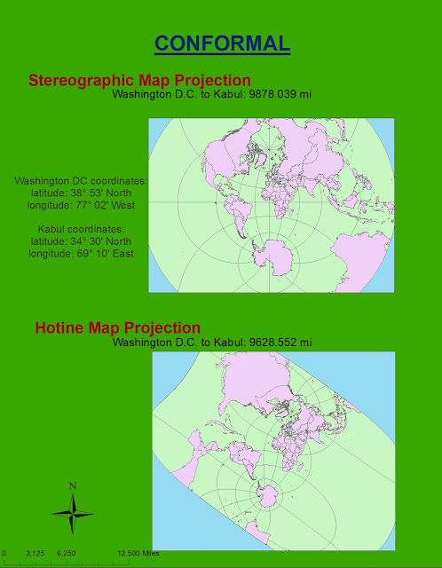 Geographic Information Systems Lab 1 Projections In GIS Geographic Information Systems Lab 1 Projections In GIS