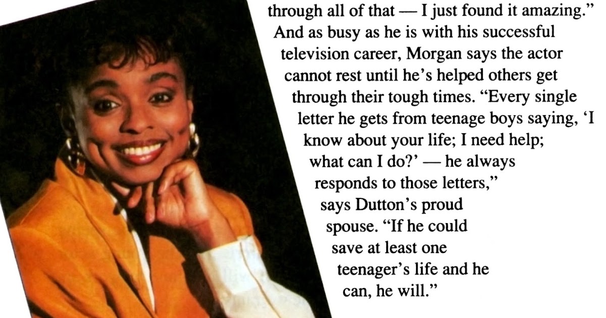 Loving: She's His Number 1 Fan - Debbi Morgan