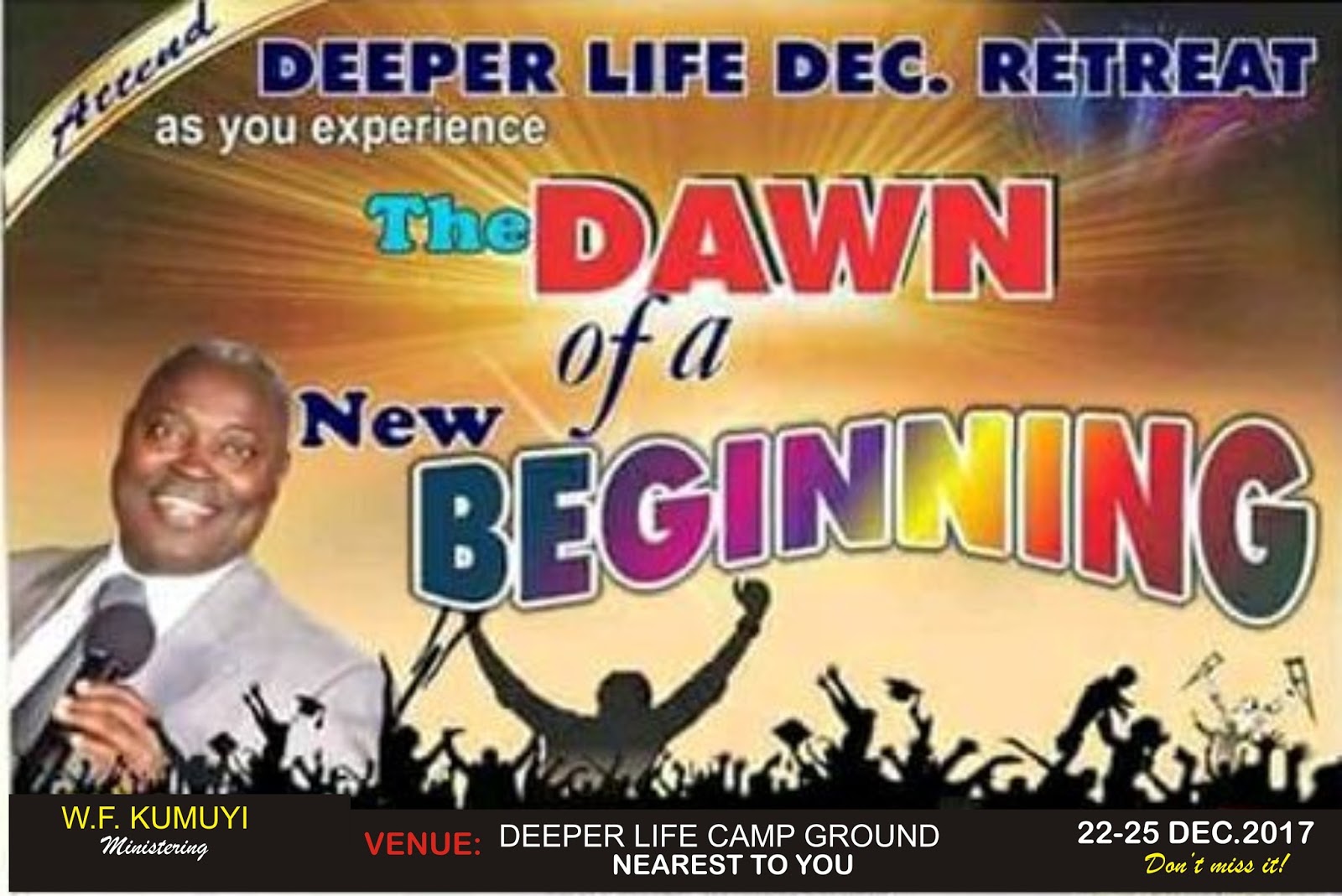 NIGERDIRECT: DEEPER LIFE BIBLE CHURCH NATIONAL DECEMBER RETREAT 2017