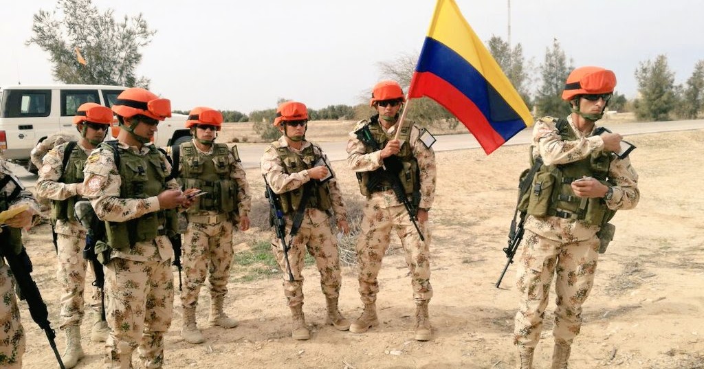 Ejército de Colombia, 35 años en la Fuerza Multinacional de ...