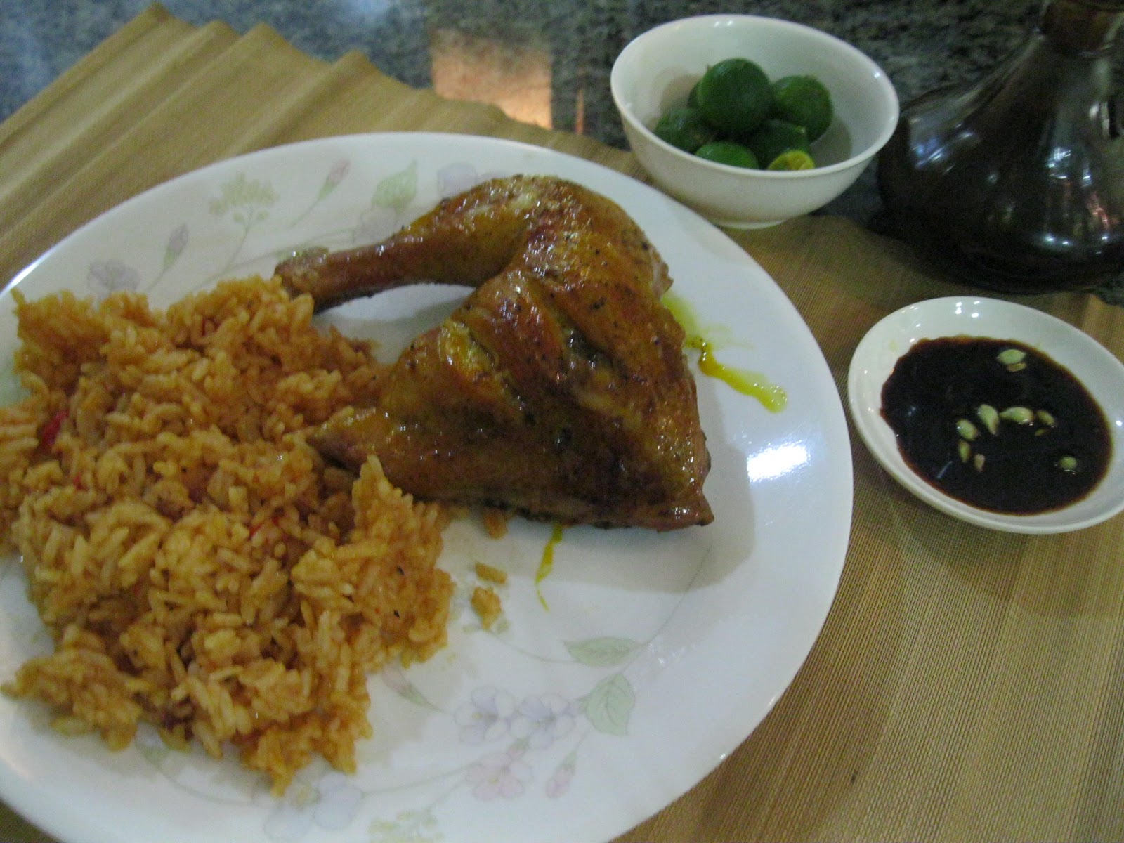 SweetPea and 4 Pods: Chicken Inasal with Java Rice