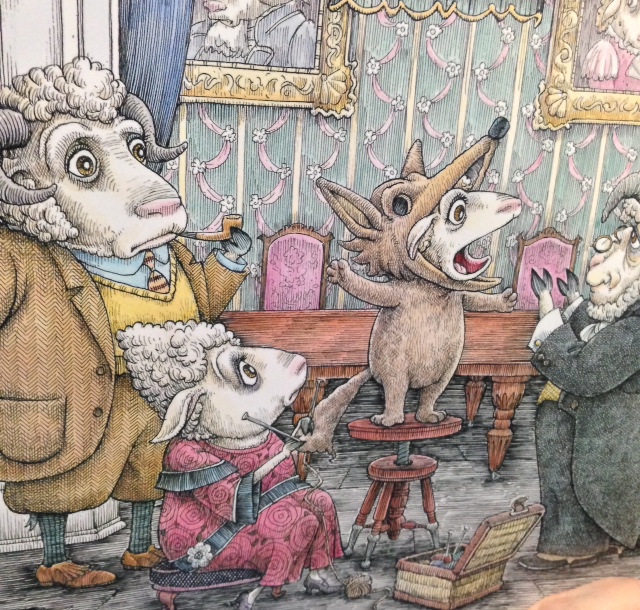 STORYWRAPS: The Sheep in Wolf's Clothing - a bookwrap