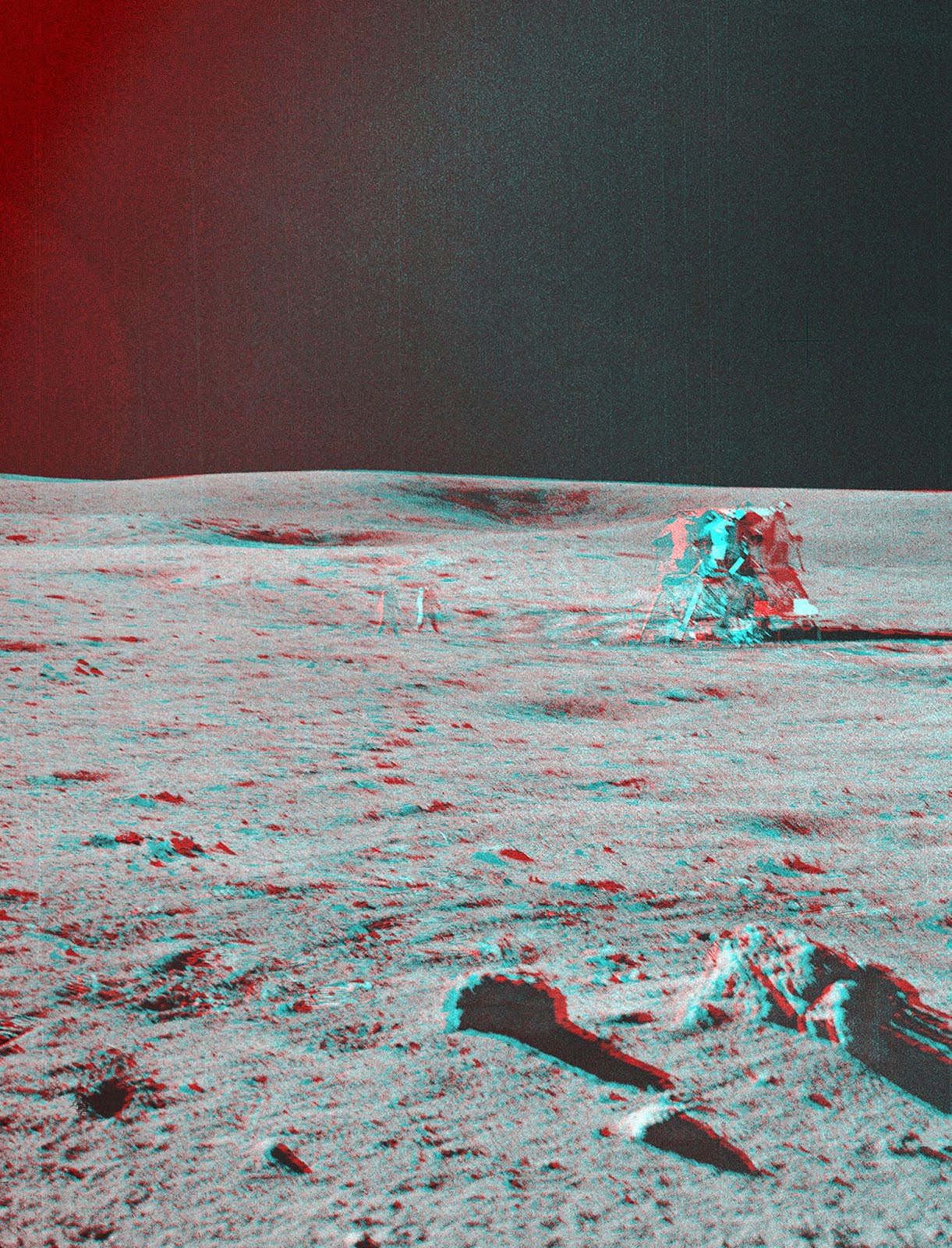 MOON HOAX: DEBUNKED!: 5.6 Why aren’t the shadows parallel?