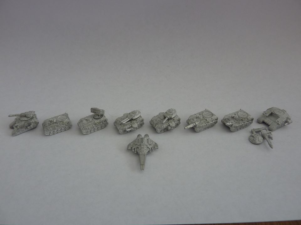 [TMP] "Vanguard Miniatures - New 3mm SciFi Previews " Topic